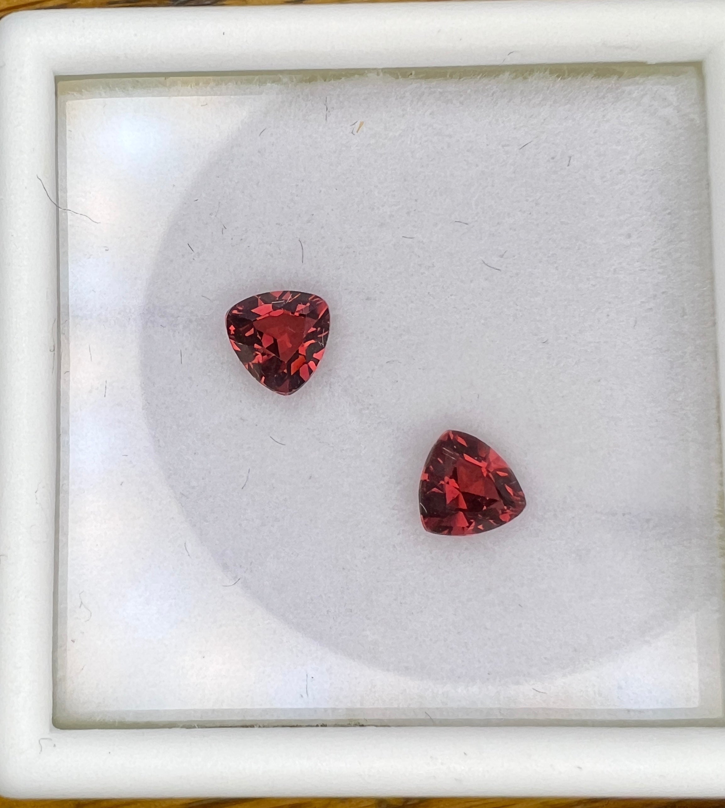 Garnet pair 1.20 cts – Dan Lynch Gems